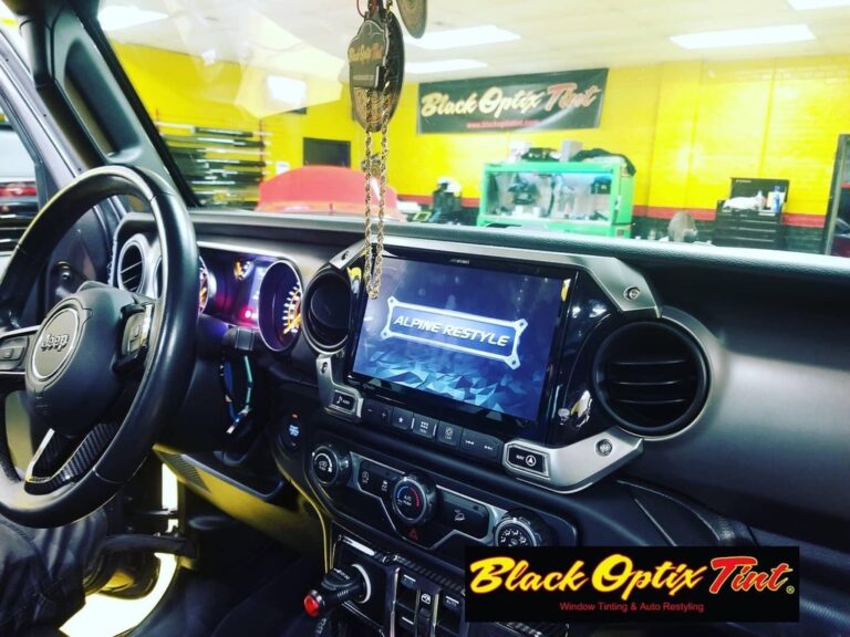 Car Audio Installation – Springfield, VA - Black Optix Tint | Window ...